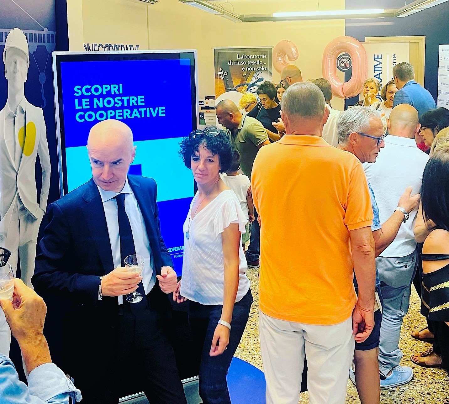 La “cittadella” della cooperazione a Pordenonelegge