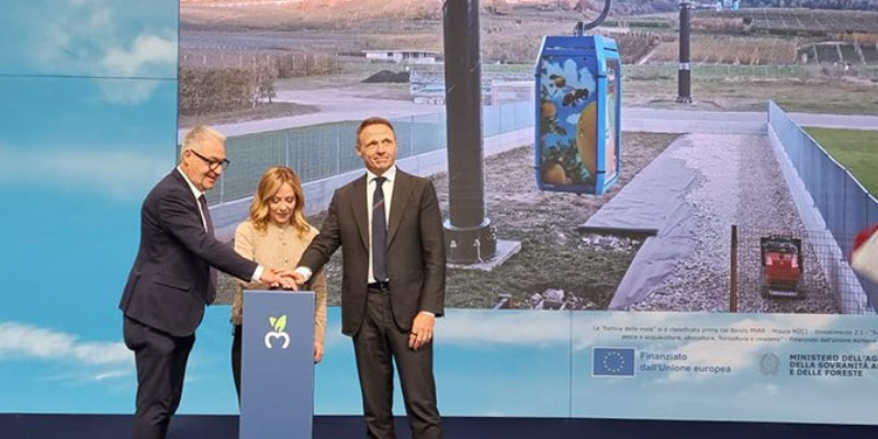 Melinda, la Presidente del Consiglio Giorgia Meloni all'inaugurazione ...